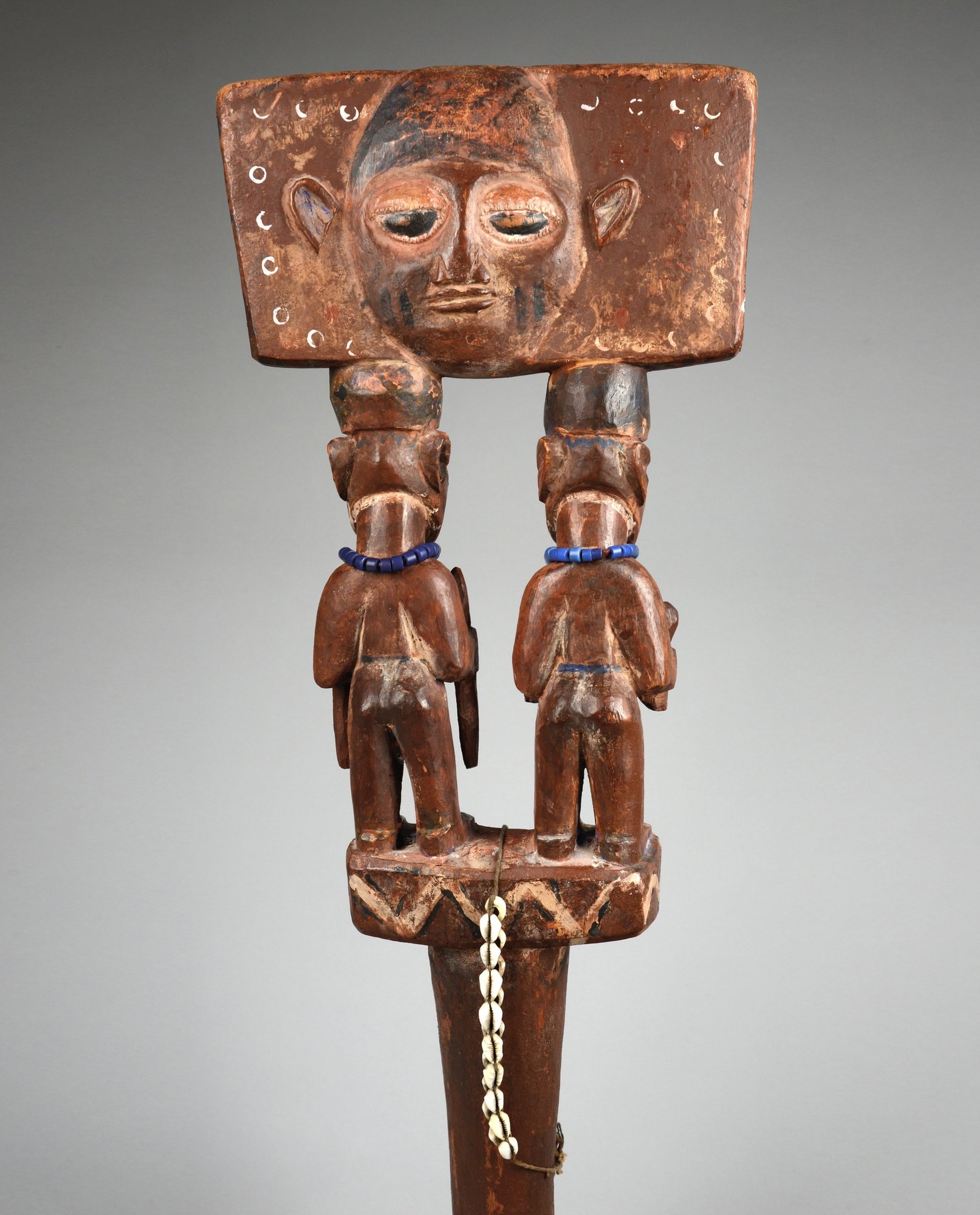A Yoruba Oshe Shango Scepter, Nigeria - Artkhade