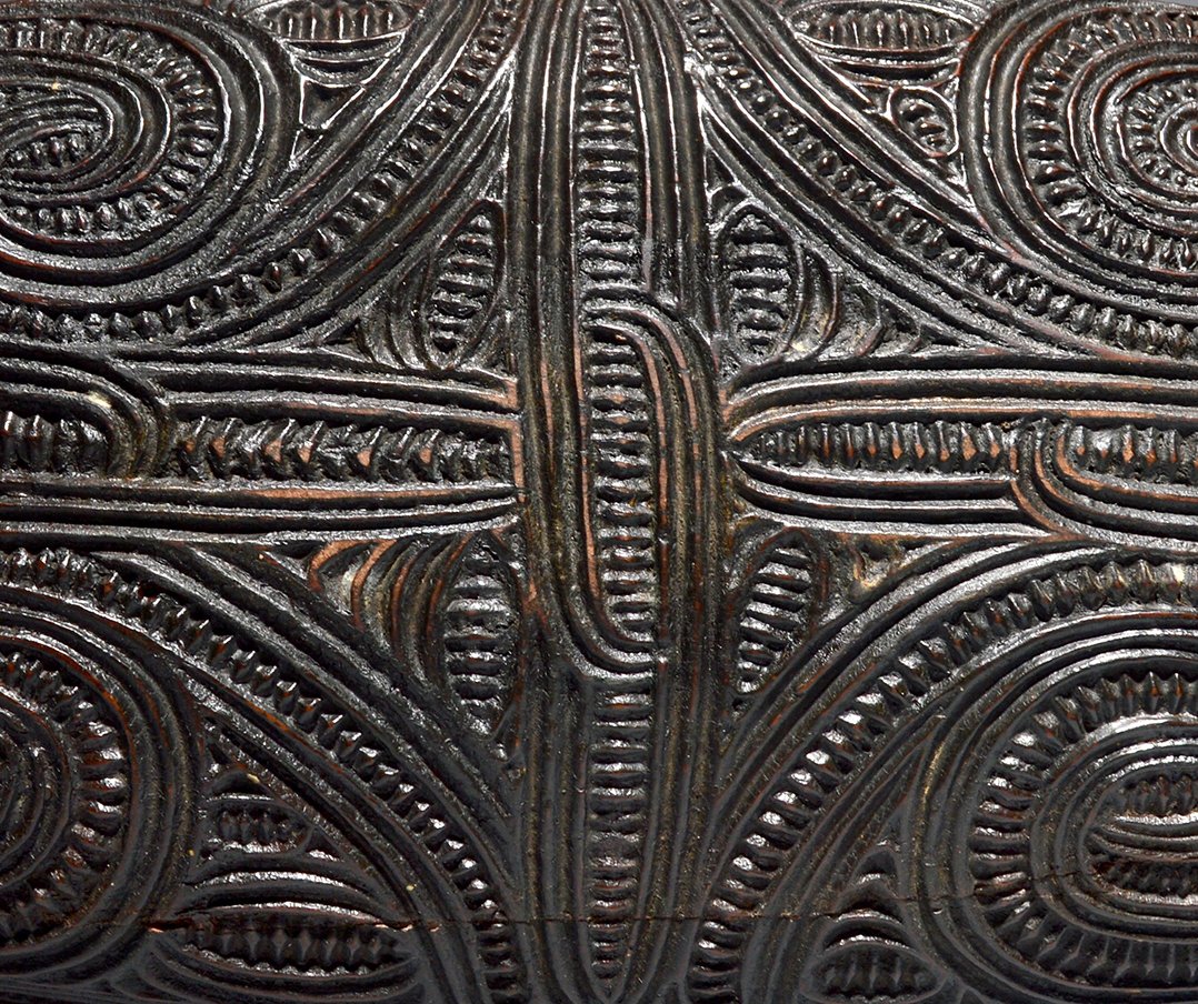 A Maori feather box waka huia, New Zealand - Artkhade