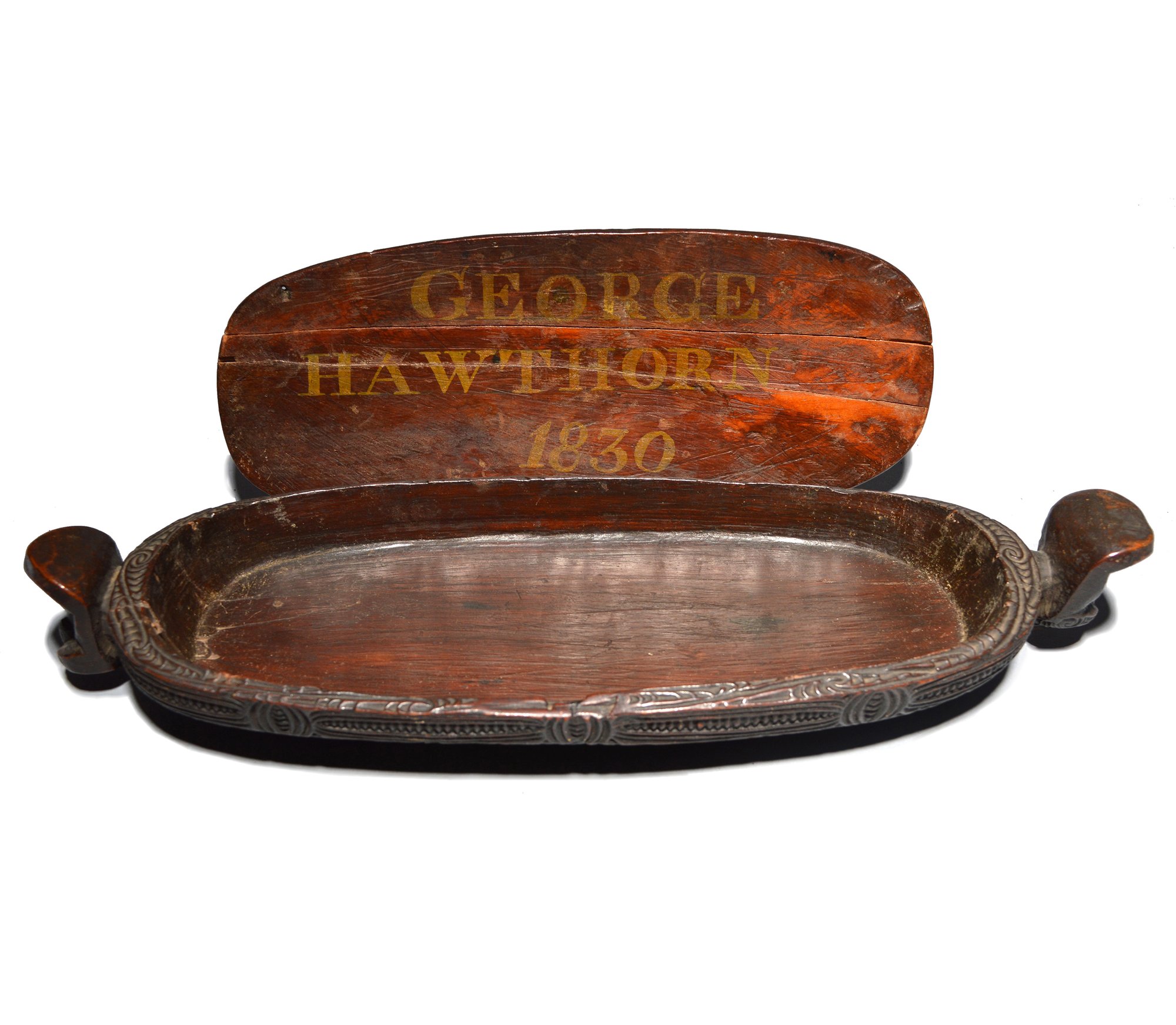 A Maori feather box waka huia, New Zealand - Artkhade