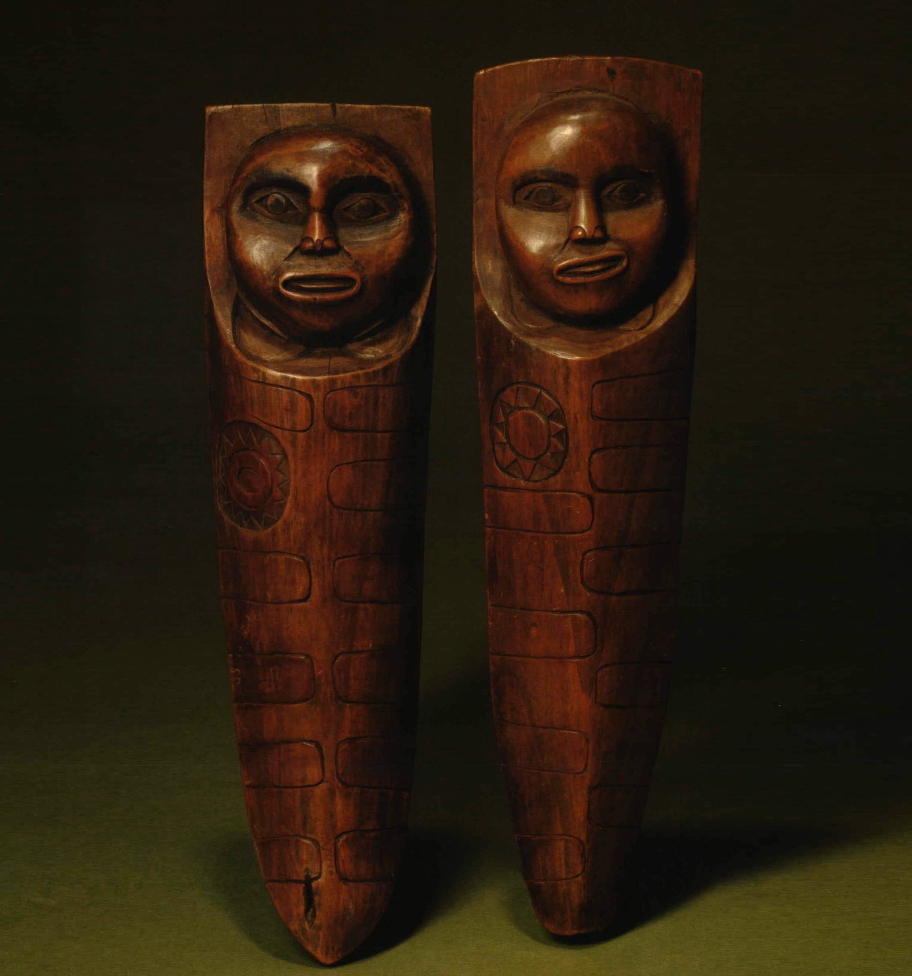 A Pair of Salish Dolls, Vancouver Island, Canada - Artkhade