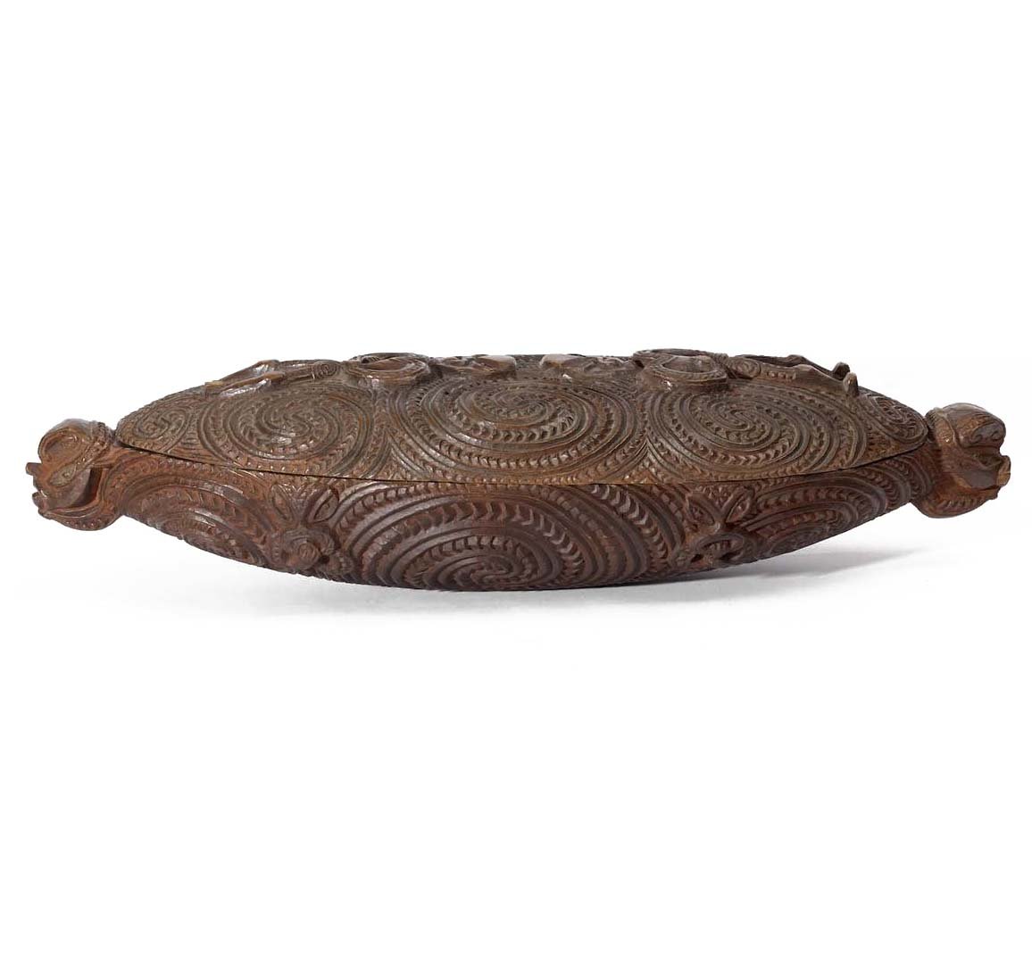 A Maori feather box waka huia, New Zealand - Artkhade